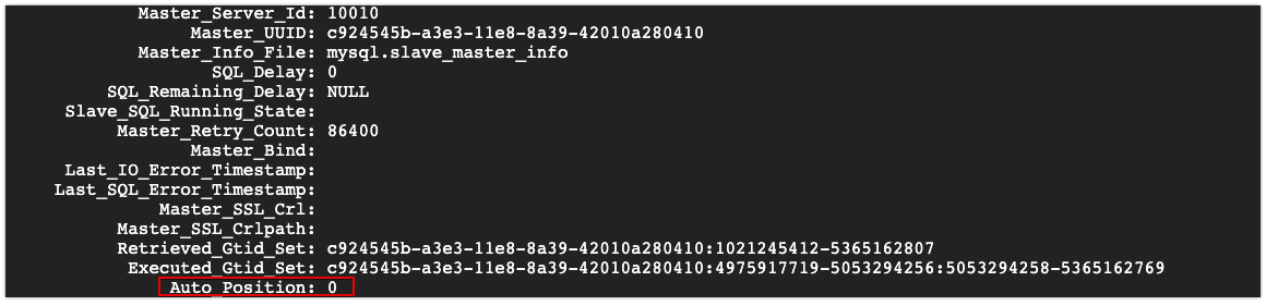 MySQL Convert Binlog Based Replication To GTID Replication Without Downtime MySQL Convert Binlog Based Replication To GTID Replication Without Downtime